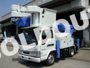 【岐阜県C様へ売約済】中古 高所作業車 14.6M アイチコーポレーション SN15A 電工仕様 日産