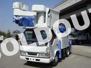 【神奈川県S様へ売約済】高所作業車 中古 14.6M アイチコーポレーション SN15A 電工仕様 ニッサン 平成15年
